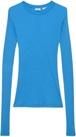 Bite Studios Femme, Tops, Bleu, Taille: 42 FR Jersey &agrave; manches longues