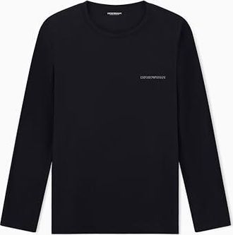 Emporio Armani Pure Cotton T-Shirt, Noir, XL Homme
