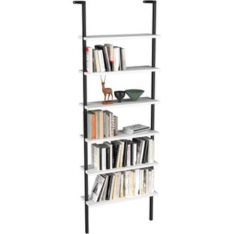 ebuy24 Ebuy24 - Rayon mural Insasi h. 183 x l. 60 x p. 20 cm Blanc