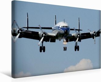 Calvendo Lockheed Super Constellation im Endanflug auf den Speyerer Flugplatz