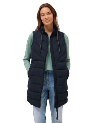 Cecil Damen Lange Steppweste