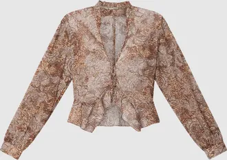 Isabel Marant Blouse Celeny Ochre