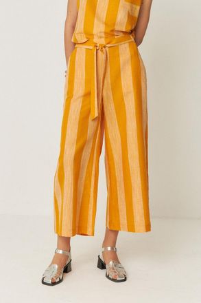 SKFK Damen vegan Hose Dona Orange/Gelb