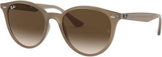 Ray-Ban mixte adulte 0RB4305 Lunettes de Soleil, Marron (Opal Beige), 53