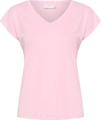 Kaffe Femme, Tops, Rose, Taille: 36 FR T-Chemises