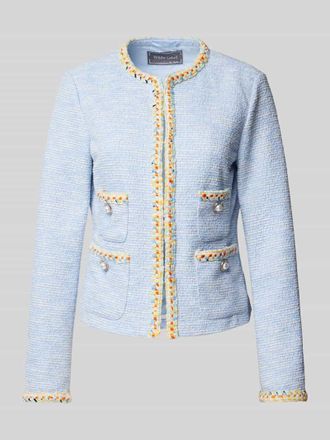 White Label Slim Fit Blazer in Boucl&eacute;-Optik