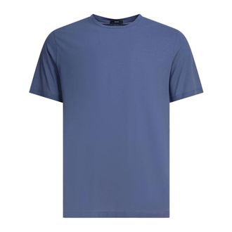 Herno Homme, Tops, Bleu, Taille: 2XL T-shirt bleu clair pour homme