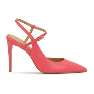 Kazar Rosa Pumps mit offener Ferse.Dieses Produkt f&auml;llt gro&szlig; aus. - - Shoes - Damen - Rosa - 38 1/2 EU