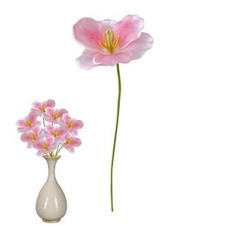 Generic K&uuml;nstliche Seidenblumen | Laubfreie Kunstblume mit 11 cm - Retro Fotografie-Requisiten Heimdekoration und Hochzeitsdekoration f&uuml;r Tisch Kommerzielle A