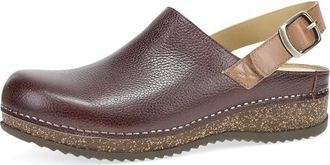 Dansko Mules Merrin à bride arrière pour femme, semelle intermédiaire en liège/EVA double densité et semelle extérieure en caoutchouc légère pour une conduit