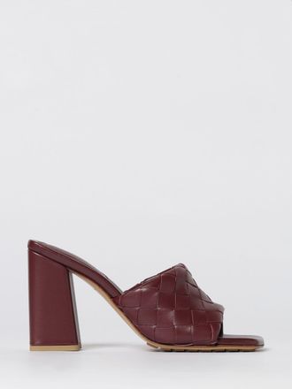 Bottega Veneta Sandales &agrave; Talons BOTTEGA VENETA Femme couleur Bordeaux