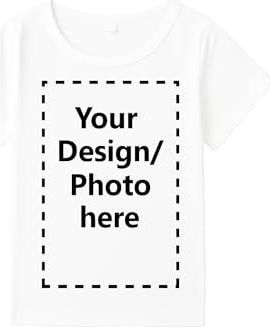 JOPHY & CO. T-shirt personnalisé en coton, imprimé personnalisé pour homme et femme, idée cadeau originale, Blanc, XXL