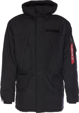 Alpha Industries Casualjacke - Schwarz