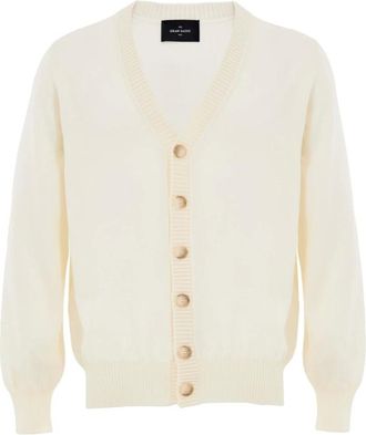 Gran Sasso Homme, Pulls, Blanc, Taille: L Cardigans