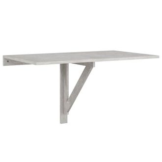 Generic vidaXL Wand Klapptisch Schreibtisch Wandtisch Esstisch K&uuml;chentisch PC Tisch Computertisch Stehtisch Holztisch Betongrau 100x60x56cm Holzwerkstoff