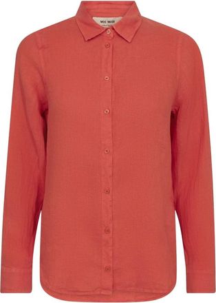 Mos Mosh MOS Mosh, Femme, Blouses et Chemises, Orange, Taille: 36 FR Kala Stripe T-shirt