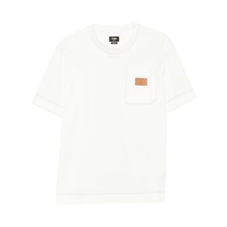 Fendi Herren, Oberteile, Wei&szlig;, MGr&ouml;&szlig;e
