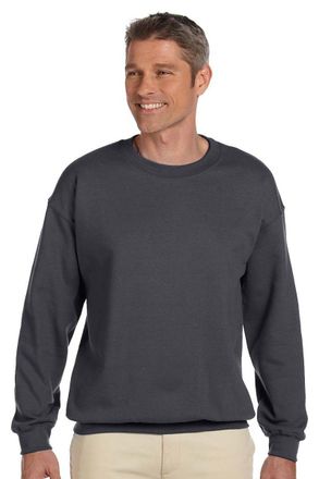 Gildan 18000 - Classic Fit Adult Crewneck Sweatshirt Heavy Blend - First Quality - Charcoal - Medium