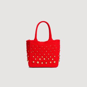 Sandro H&auml;keltasche mit Nieten