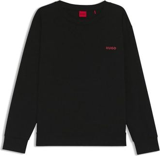 HUGO BOSS Hugo Id Ls-Shirt 10276976 01 Pyjama à Manches Longues, Noir, 3XL Femmes