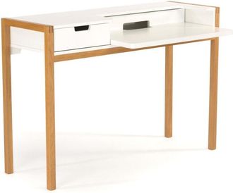 Paris Prix Paris Prix - Bureau Design en Bois Farringdon 122cm Naturel
