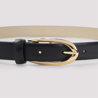 Givenchy G&uuml;rtel - Calf Leather Belt - Gr. 70 - in Beige - f&uuml;r Damen