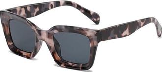 Generic Lunettes de soleil monture carr&eacute;e hommes et femmes conduite f&ecirc;te lunettes de soleil quotidiennes(Multi-colored)