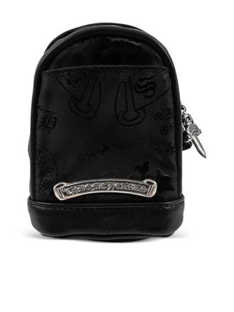 Chrome Hearts Stencil Rucksack-Armband - Schwarz