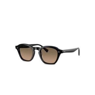 Oliver Peoples unisex, Accessoires, Noir, Taille: 48 MM Lunettes de soleil Eyles