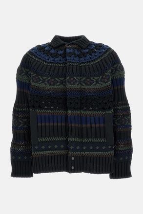 sacai Strickjacke