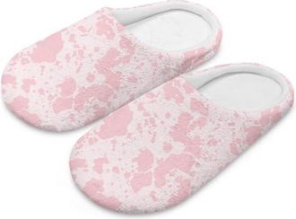 Coloranimal Pantoufles de spa pour maison dh&ocirc;tes, chaussures de chambre &agrave; coucher, chaussures pour femmes et hommes, pantoufles &agrave; bout ferm&eacute;, pantoufles l&eacute;g&egrave;res e