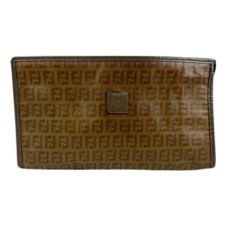 Fendi Pochette Vintage Pre-owned - Femme - Pre-owned - Brun - Taille: ONE Size