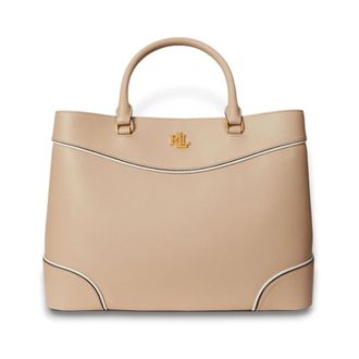 Ralph Lauren Marcy Gro&szlig;e Henkeltasche - - Bags - Damen - Beige - ONE SIZE