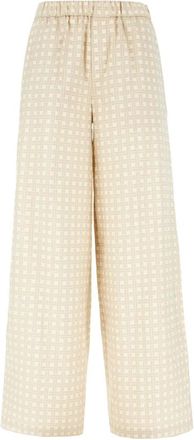 Kenzo Pantalon large - Femme - Pantalons - Beige - Taille: 34 FR