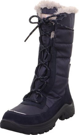 Superfit M&auml;dchen Aurora Warm Gef&uuml;tterte Gore-tex Blau 8000 Schneestiefel, Blau 8000, 33 EU