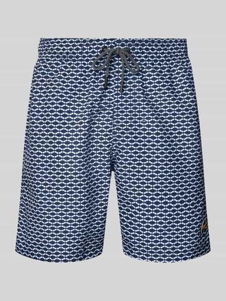 Shiwi Badehose im Allover-Look Modell Hammam Tile