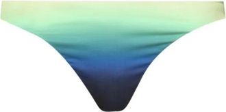 Casablanca Femme, Maillots de bain, Vert, Taille: 38 FR Gradient Printed Scoop Bikini Bottom