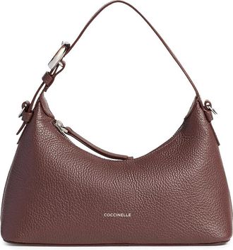 Coccinelle Schultertasche - Dunkelrot