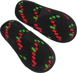 Generic Slippers Chandelier De Trading Cryptographique Sur Le Marché Boursier Forex Doux Chaussons Anti Odeur Pantoufles En Coton Pour Unisex Hôtels Automne L