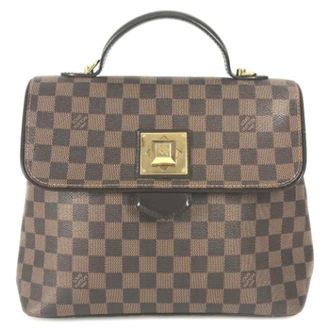 Louis Vuitton Sac bandouli&egrave;re Damier pr&eacute;-poss&eacute;d&eacute; - Femme - Pre-owned - Brun - Taille: ONE Size