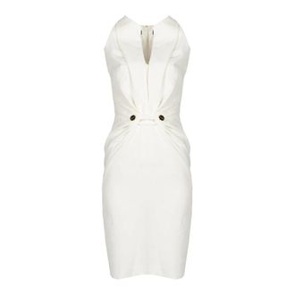 Liu Jo Elegantes &auml;rmelloses Kleid - - Dresses - Damen - Wei&szlig; - XS