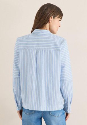 Cecil Langarmbluse aus reiner Baumwolle