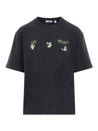 Off-white T-Shirt - Schwarz