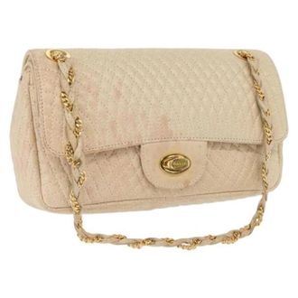 Bally Pre-owned Leder-Schultertasche - - Pre-owned - Damen - Beige - ONE SIZE