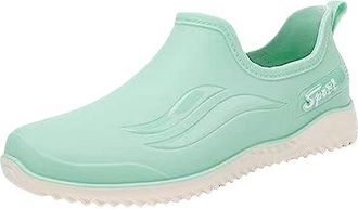 Generic Bottes dext&eacute;rieur en caoutchouc pour femme pluie imperm&eacute;ables antid&eacute;rapantes enfiler Confortable Antid&eacute;rapant Chaussures Facile d&eacute;sinfecter Semelle ex