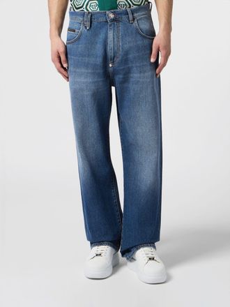 Philipp Plein Jeans Homme couleur Bleu