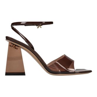 Gianvito Rossi Femme, Chaussures, Brun, Taille: 36 EU Cosmic Sandal 85