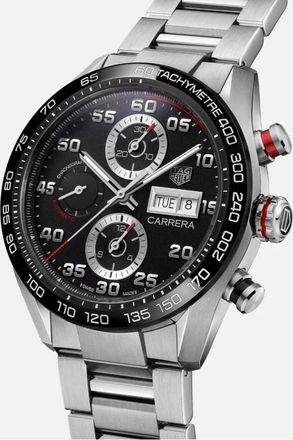 Tag Heuer Femme, Accessoires, Noir, Taille: ONE Size Carrera Chronograph