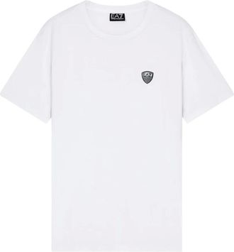 Emporio Armani Homme, Tops, Blanc, Taille: XL T-shirt