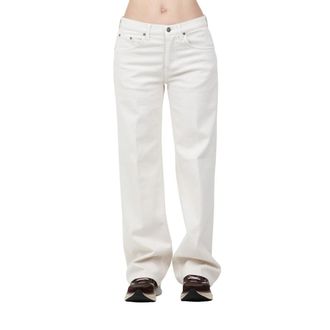 Dondup Jacklyn Wide-Leg Hose - - Jeans - Damen - Beige - W30